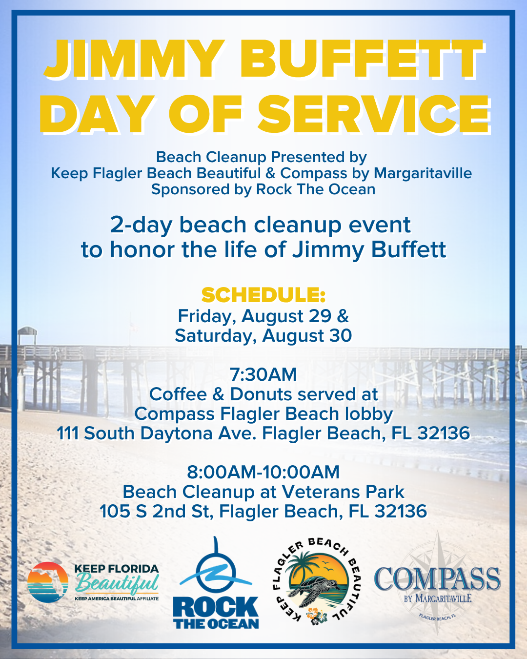 Jimmy Buffet Day of Service - Keep Florida Beautiful